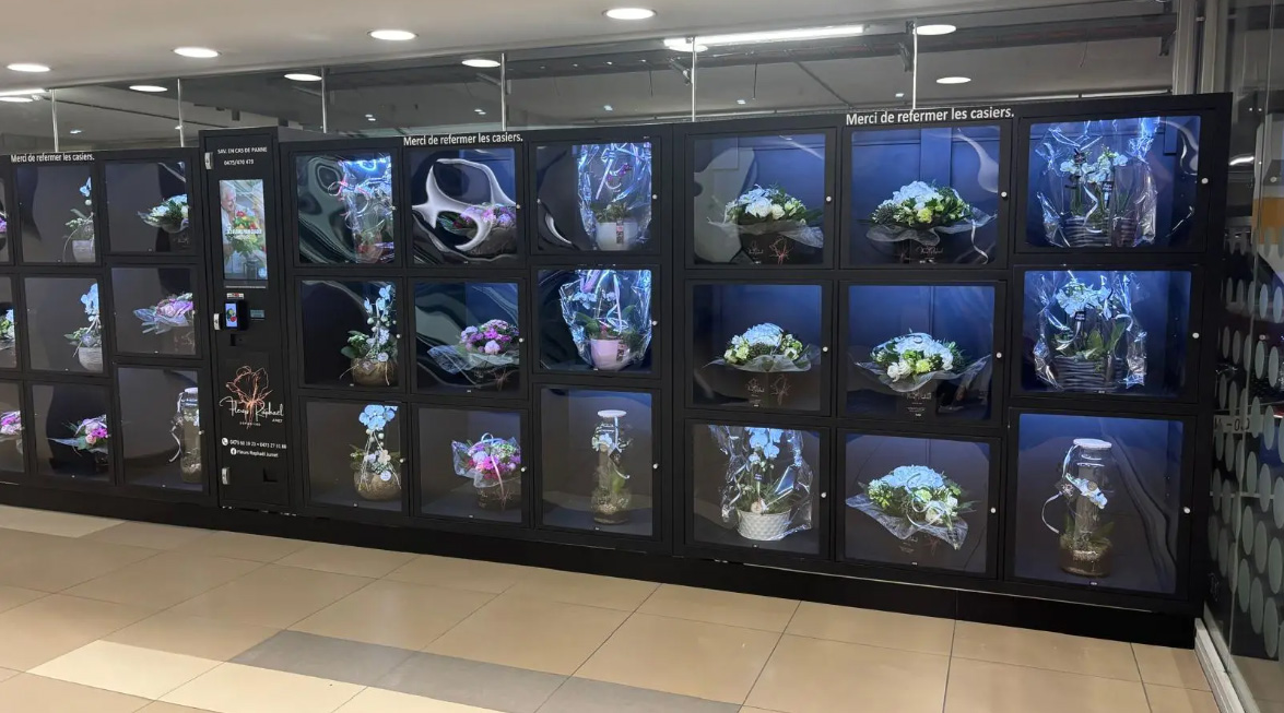 A Floral Revolution in France: How WEMI Smart Flower Vending Machine ...